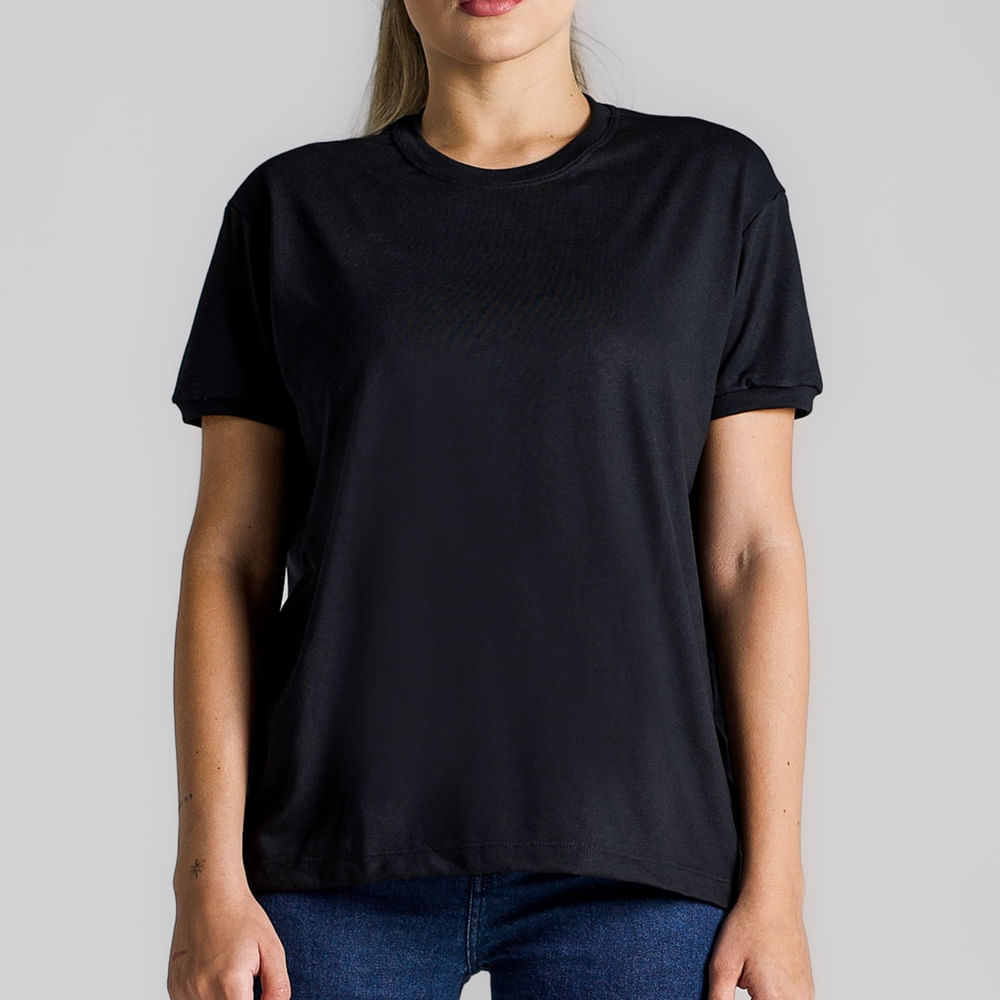 Camiseta Basic Unissex Preta